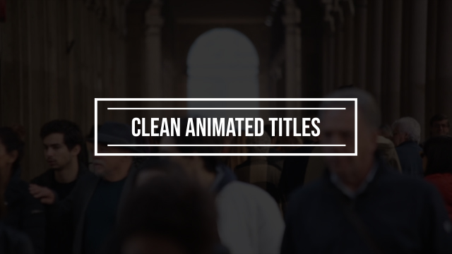 Stylish Kinetic Text Animations – Free Premiere Pro Motion Graphics ...